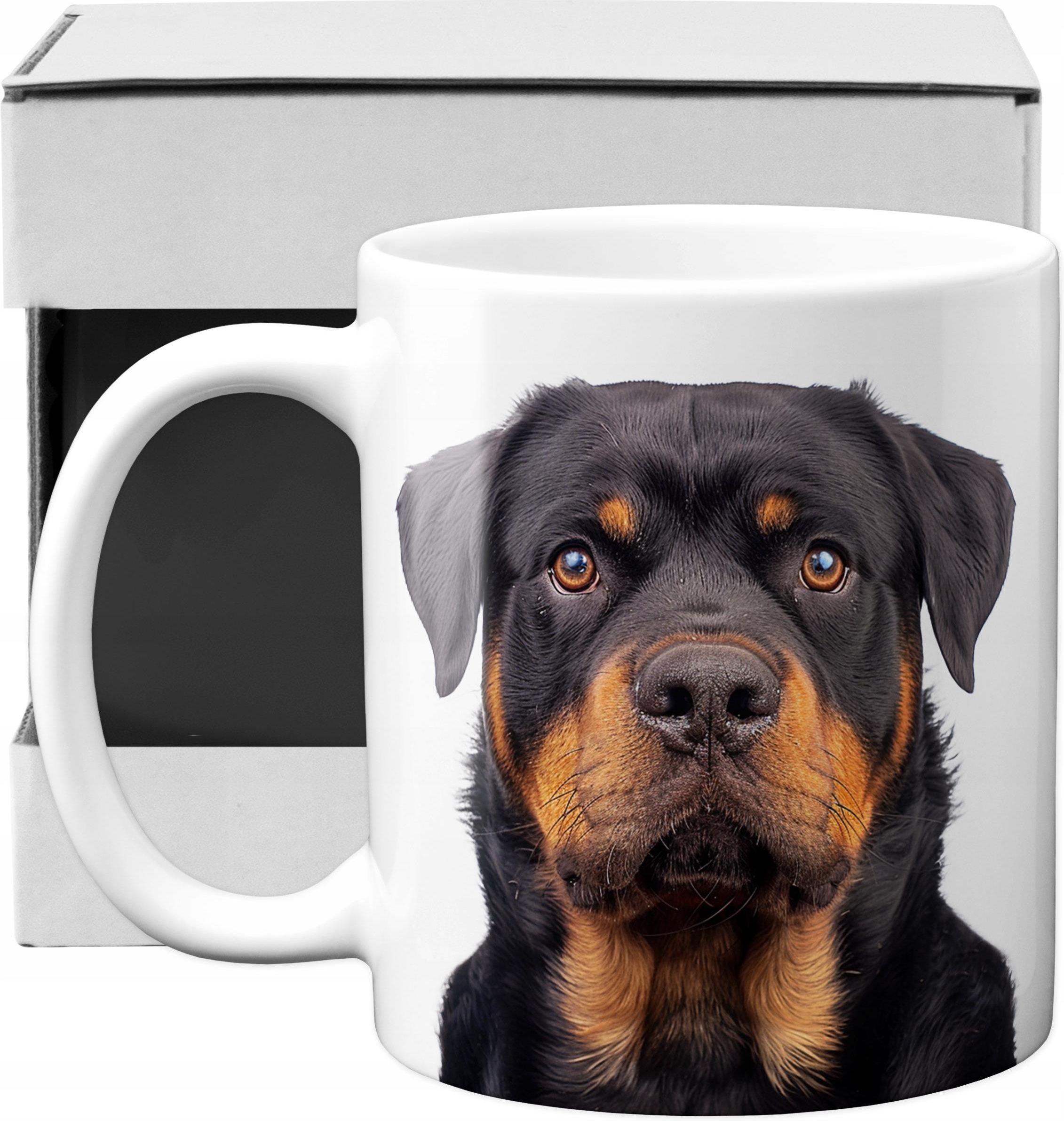Kubek Z Psem Rottweiler Rott Rottie Pies Dog Psiak Psiarz Psiara (20404 ...