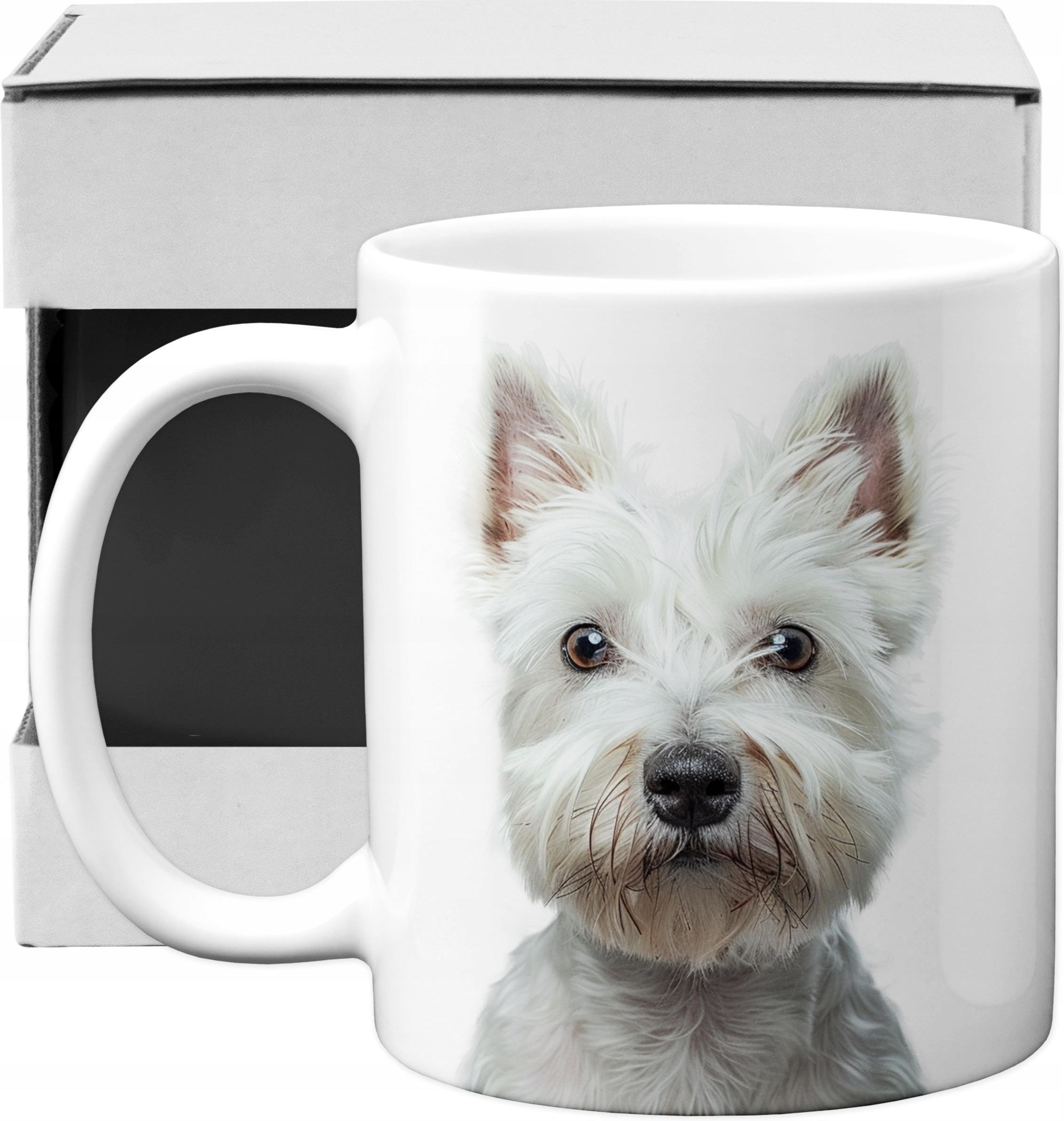 Kubek Z Psem West Highland White Terrier Westie Łesti Westy Pies Piesek ...