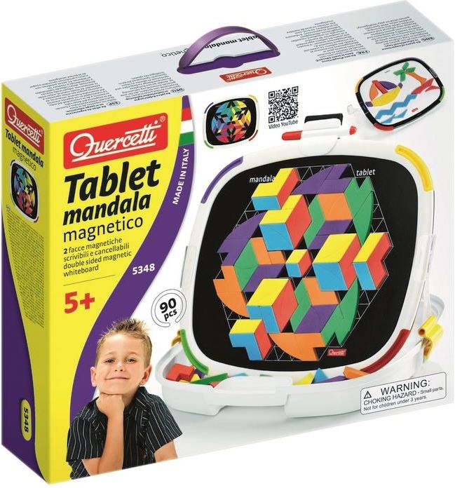 Quercetti Magnetyczny Tablet Mandala Mozaika Tablica Magnetyczna 5348 ...