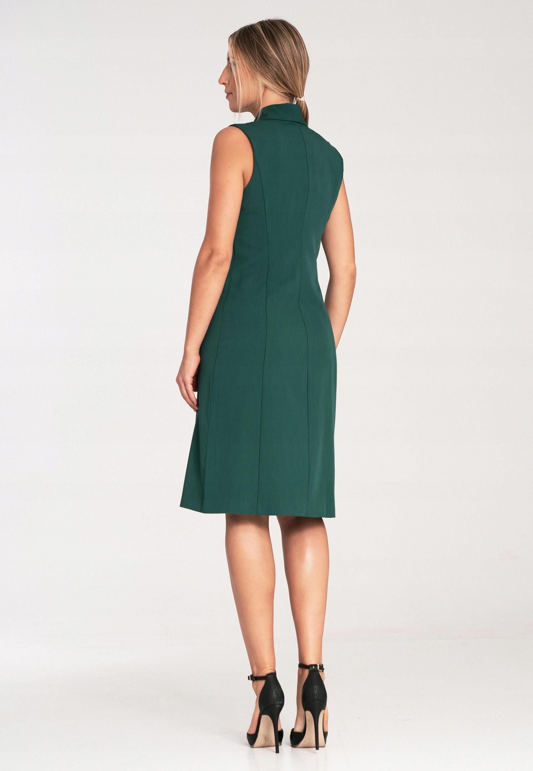 Sukienka żakietowa sukienka z guzikami zielona M1067 roz.S - Ceny i ...