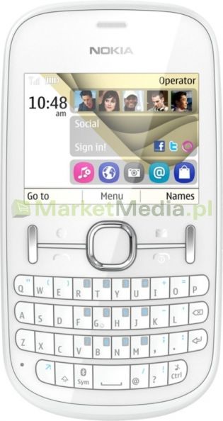 NOKIA 201 ASHA biały - Opinie i ceny na Ceneo.pl
