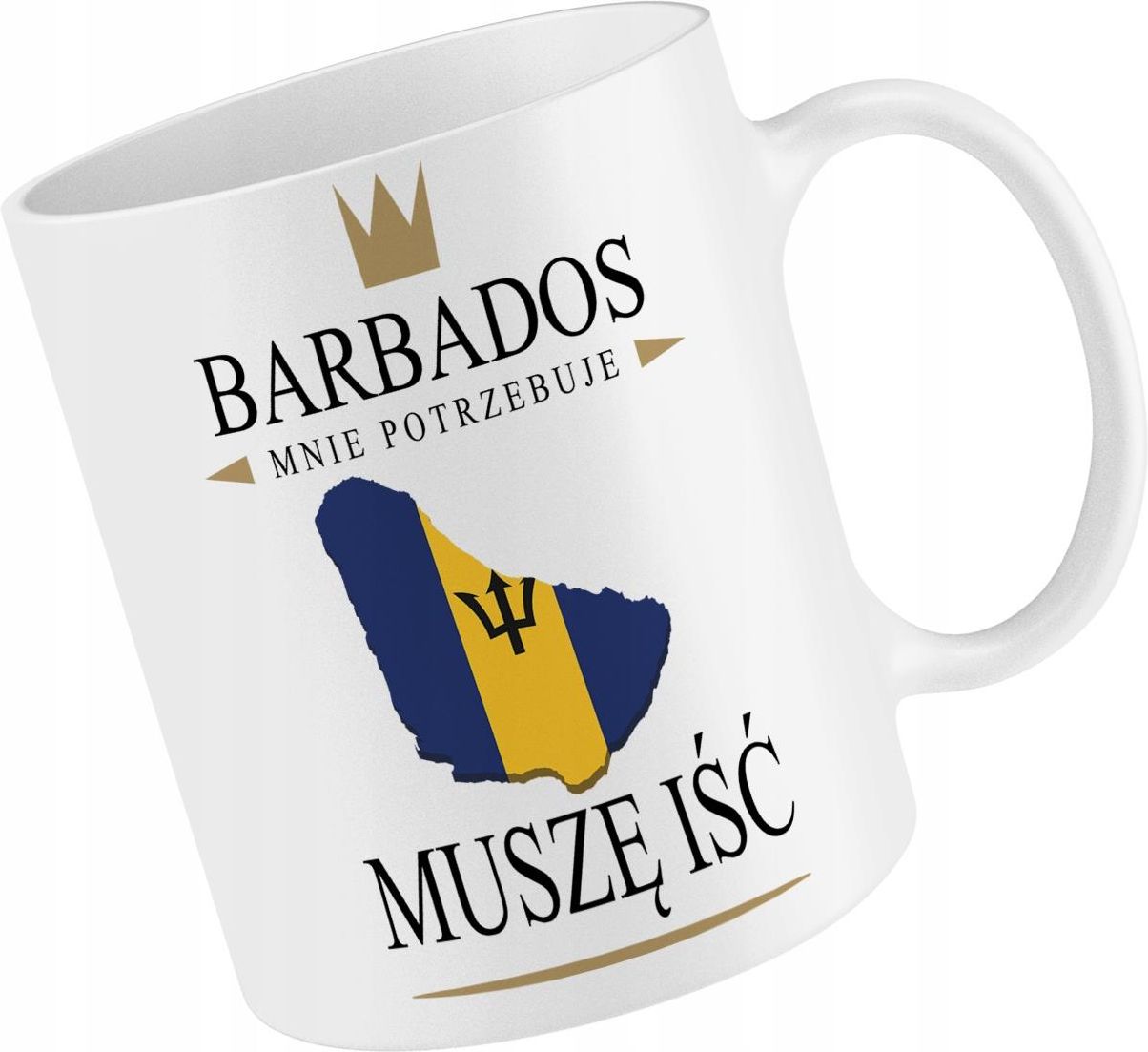 Kubek Barbados Mnie Potrzebuje Musze Iść - Opinie i atrakcyjne ceny na ...