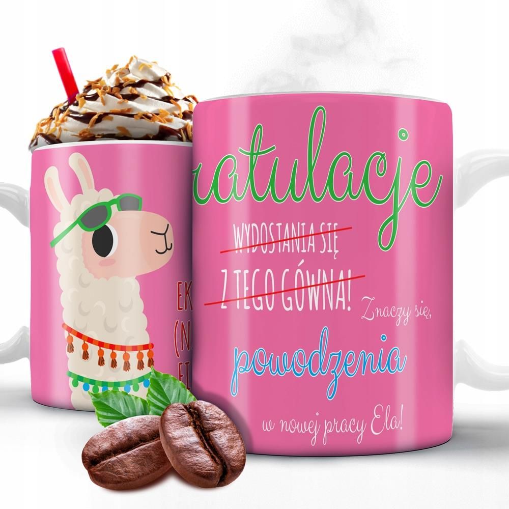 Kubek 330ml Gratulacje Wydostania Się Z Tego G*Wna Powodzenia Twoje Imię - Opinie i atrakcyjne ...