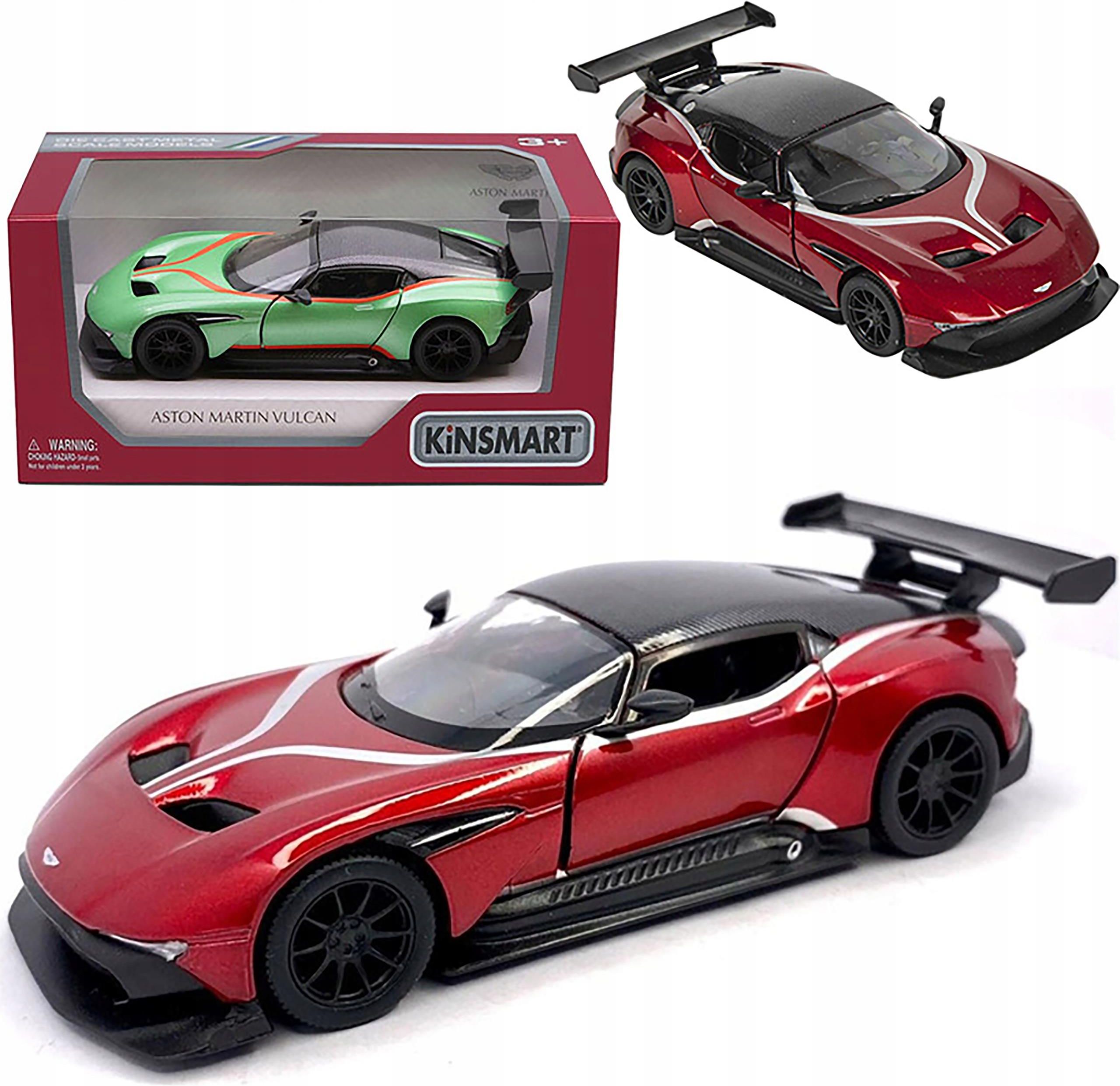 Kinsmart Auto Model Aston Martin Vulcan Samochód Metalowy Metal Autko 1 ...