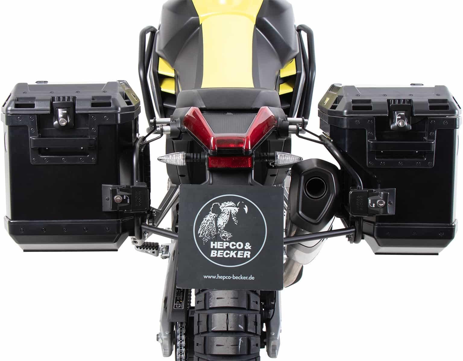 Akcesoria motocyklowe Hepco&Becker Aprilia Tuareg 660 2022-2023 Stelaż Cutout Kufry Boczne ...