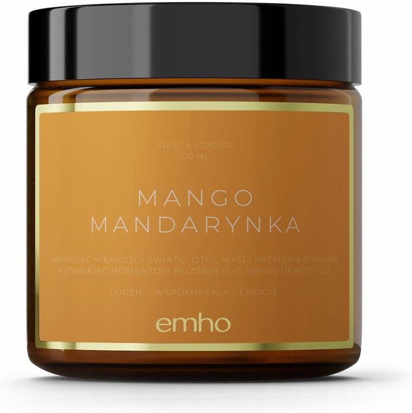 Emho Zestaw Prezentowy Świeca Sojowa Herbata+Mango (ZESTHERBMAN ...