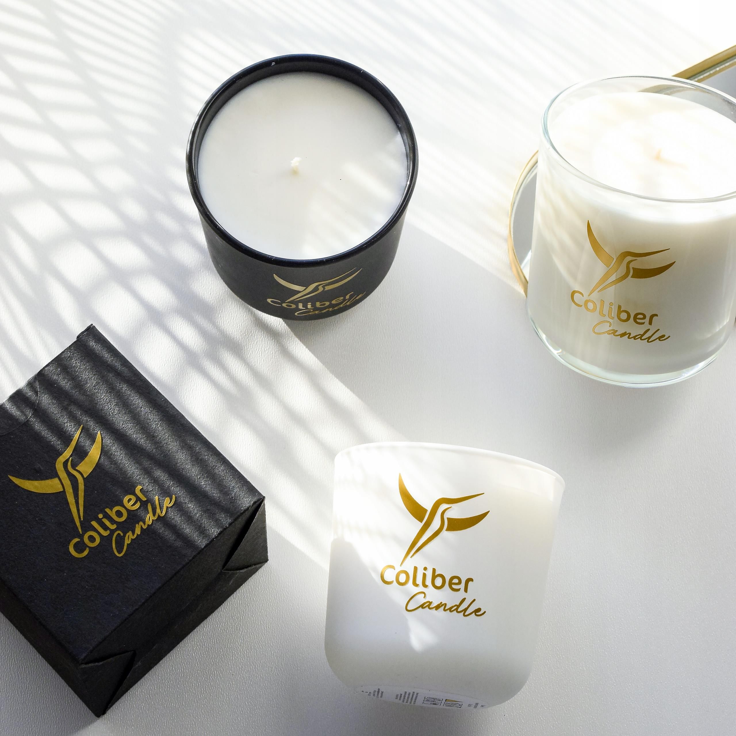 Coliber Candle Świeca Sojowa Zapachowa Czarny Poranek Kawa Czarna 220Ml ...