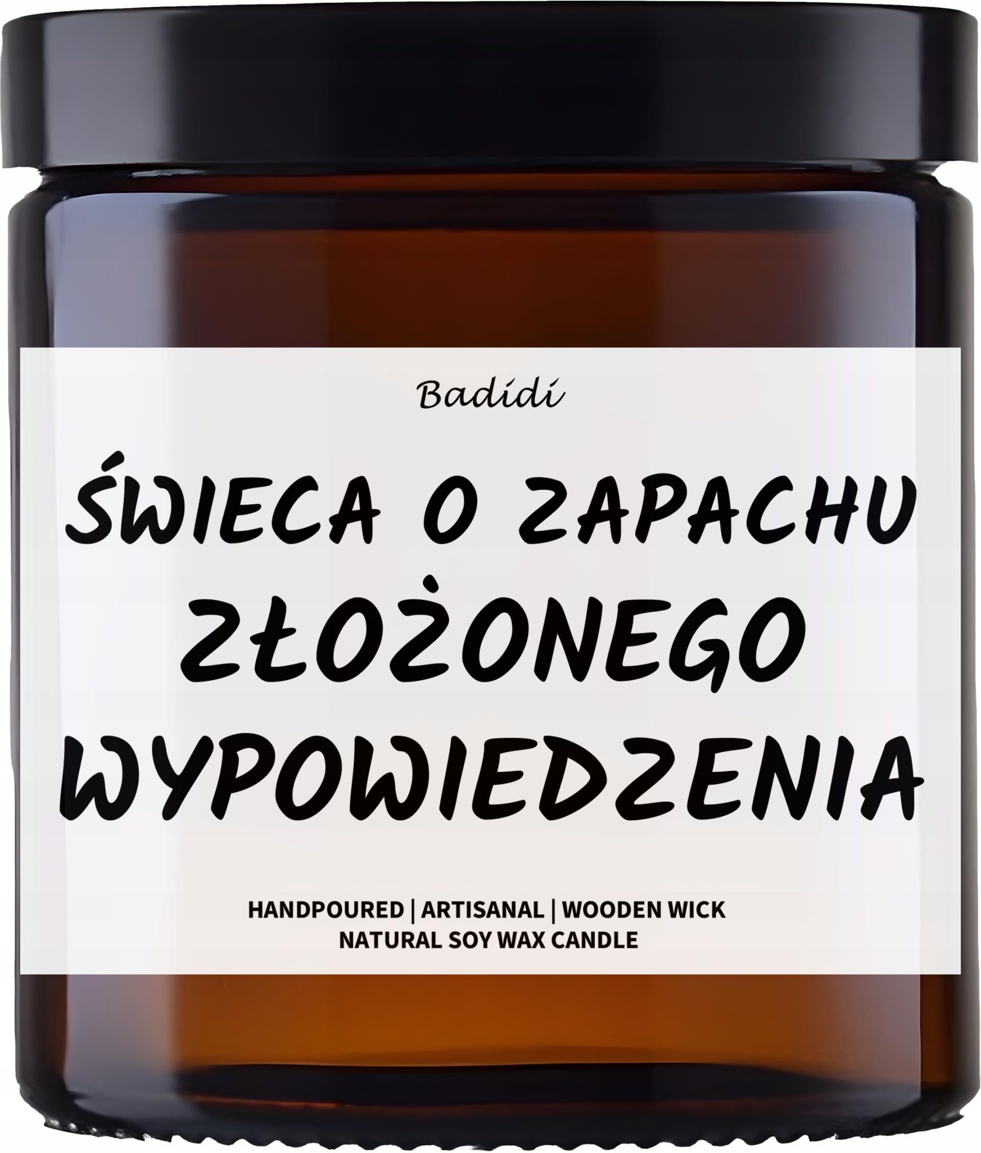 Badidi Świeczka Świeca Zapachowa Na Odejście Z Pracy, Ozdoba 40H ...