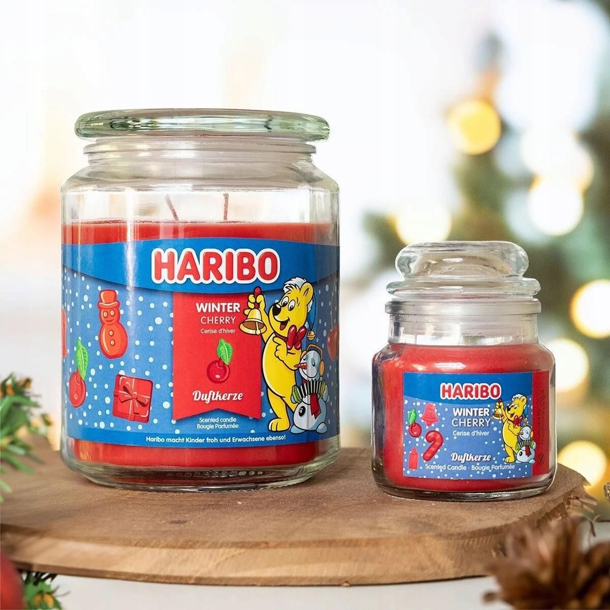 Haribo Świeca Zapachowa W Szkle 510G Winter Cherry - Opinie i ...