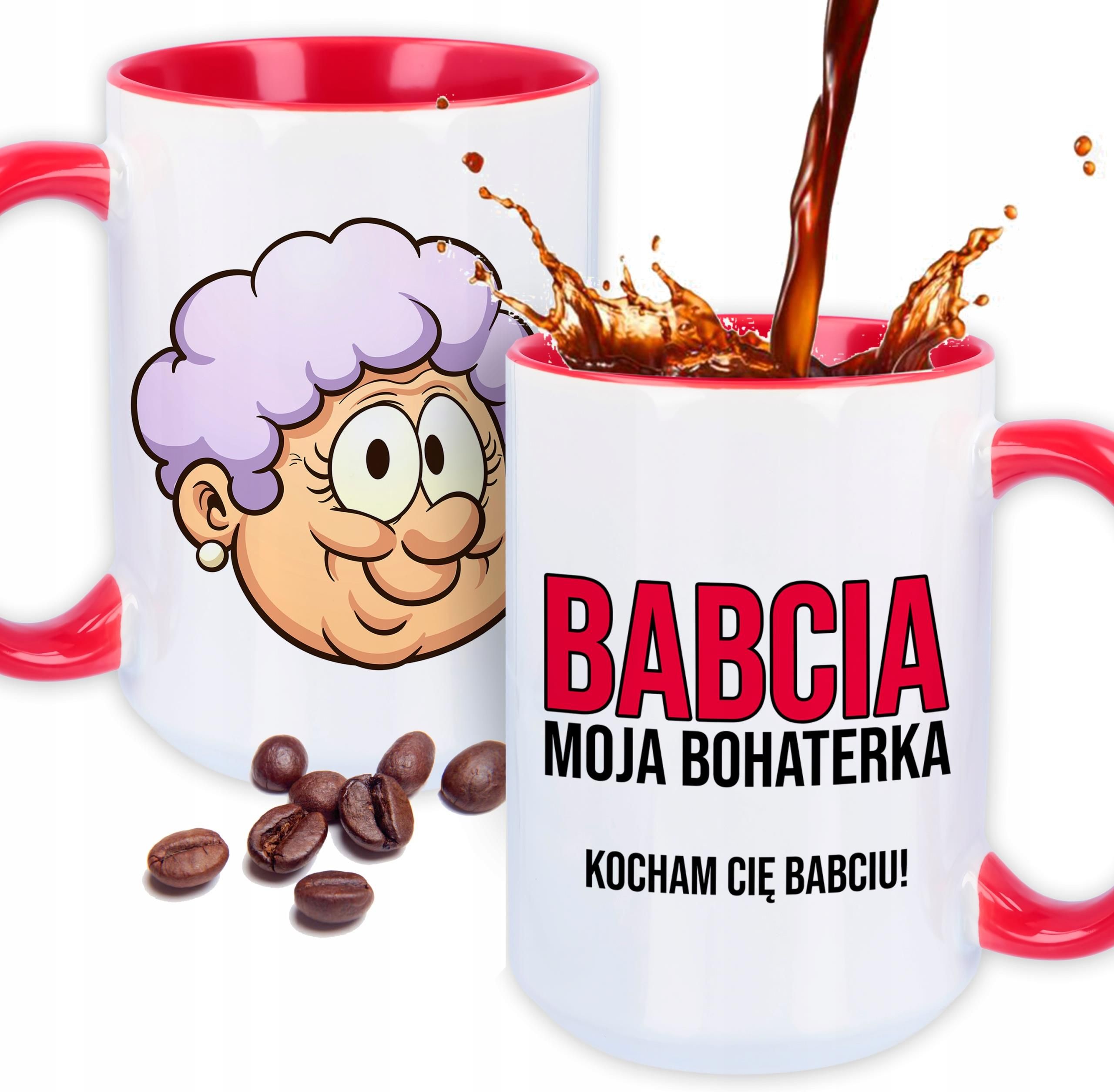 Style Couture Kubek Wnętrze Ucho Kocham Cię Babciu - Opinie i atrakcyjne ceny na Ceneo.pl