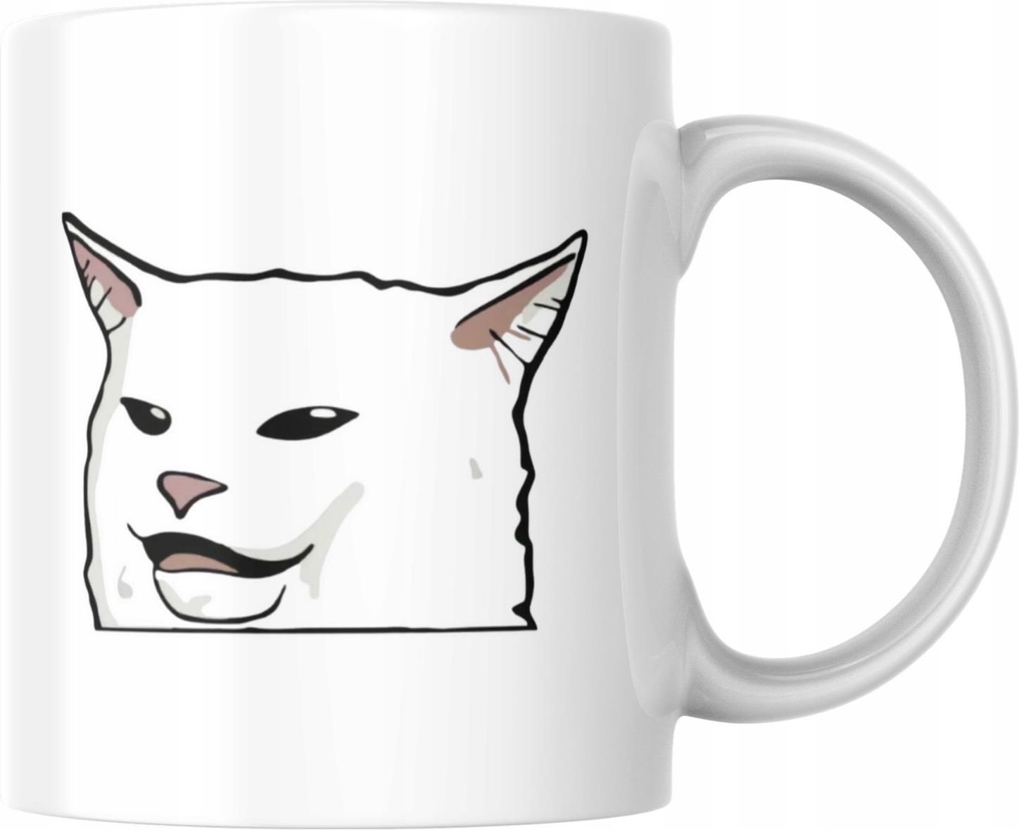 Kubek Kot Mem Śmieszny Smudge The Cat - Opinie i atrakcyjne ceny na ...