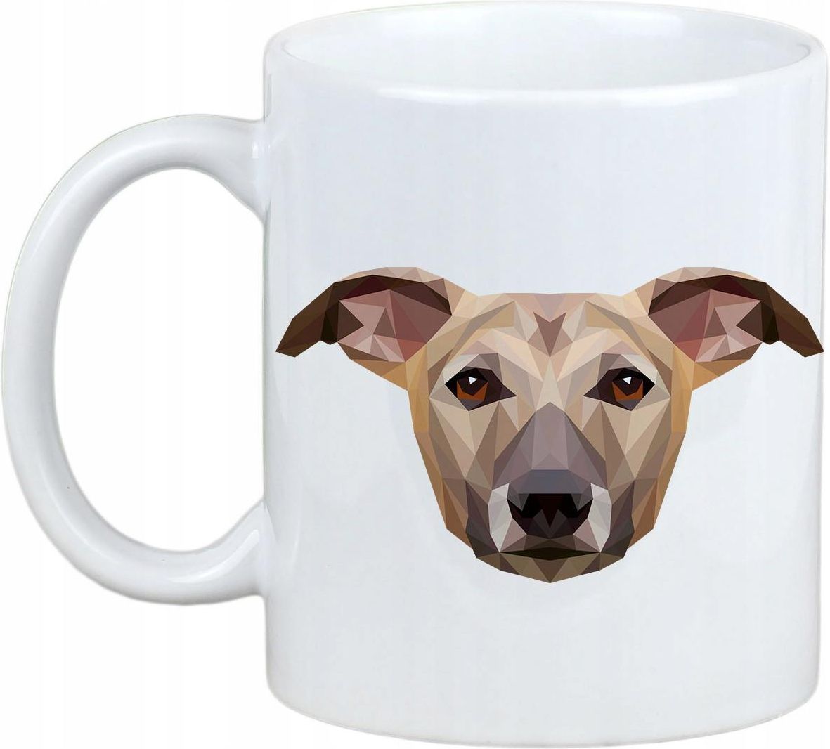 Whippet, Chart Angielski -Kubek Ze Zdjęciem I Napisem Geometryczny Pies ...