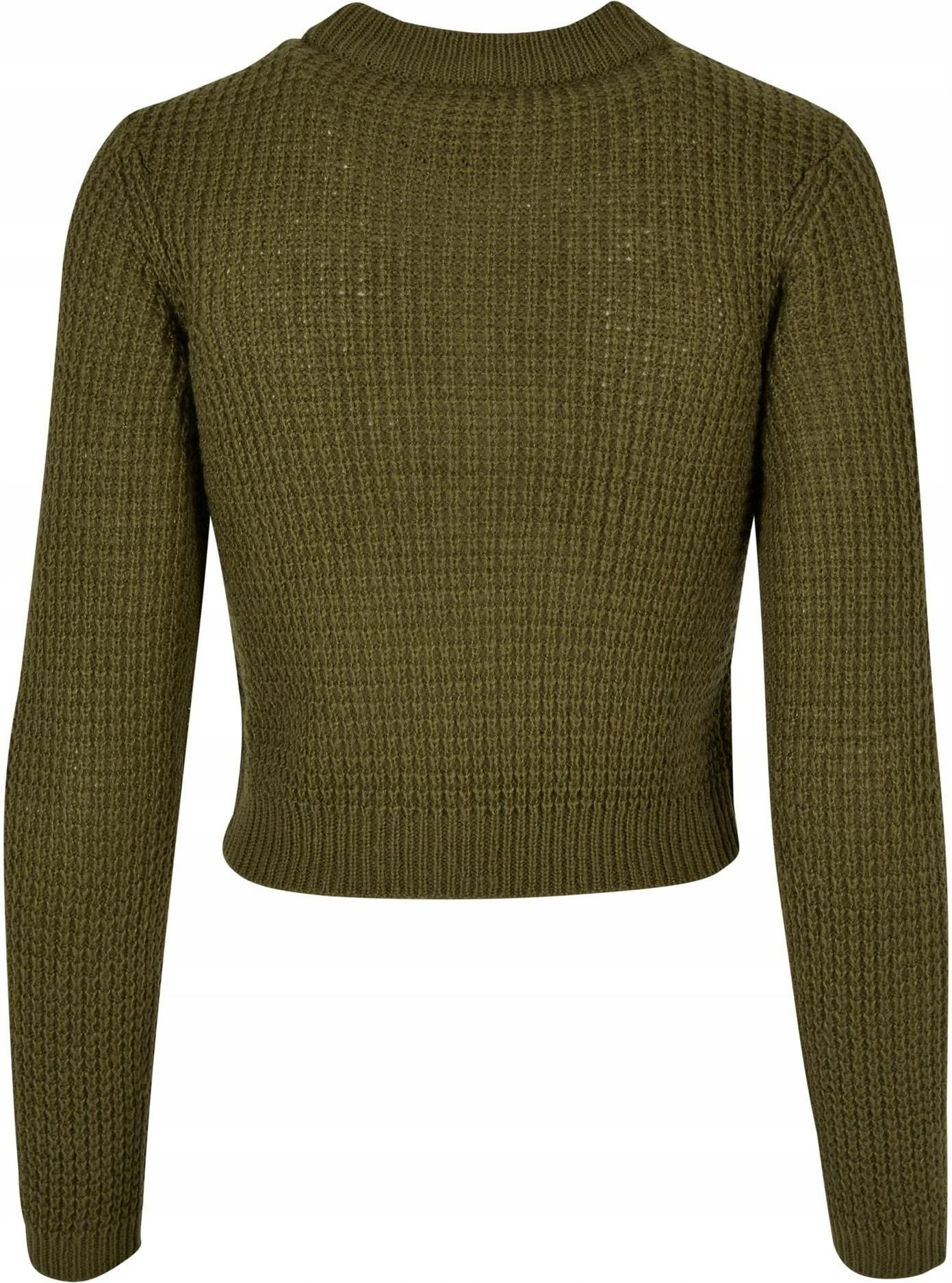 Urban Classics Sweter Damski Gofrowany Krótka - Ceny i opinie - Ceneo.pl