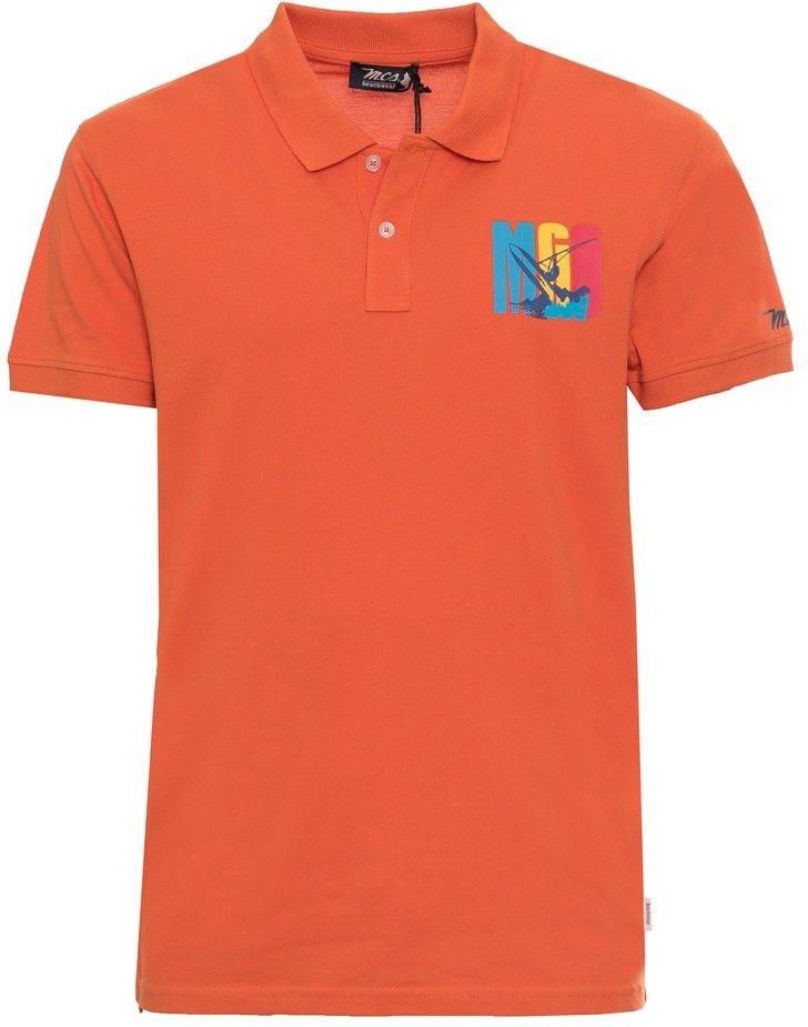 Koszulki polo marki MCS model 10BPS003-L2301 kolor Pomarańczowy. Odzież ...