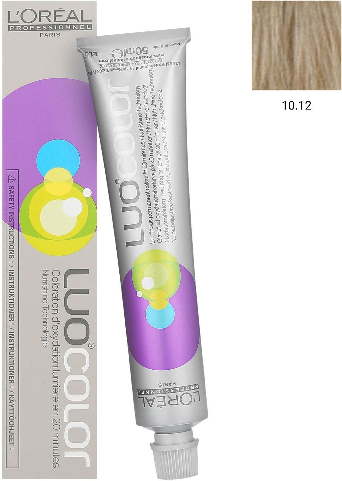 L'Oreal Luo Color Świetlista Koloryzacja Rozświetlająca 10.12 Beżowy ...