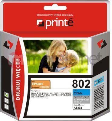Tusz Printe do Epson RX560 T080240 PRO Cyan (FVAPREAE802) do drukarki ...