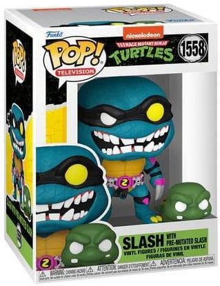Funko Teenage Mutant Ninja Turtles Pop & Buddy! Movies Figurka Slash ...