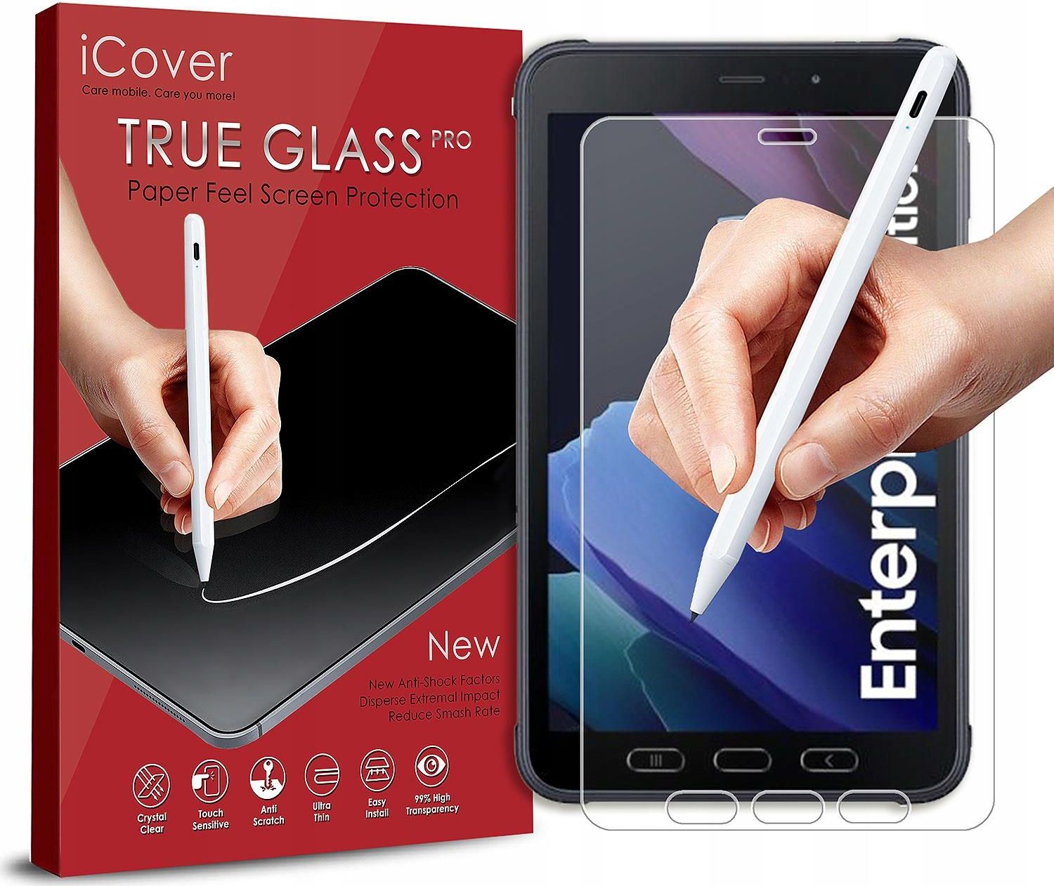 Icover Folia Paper Like Do Samsung Tab Active3 Lte - Opinie i ceny na ...