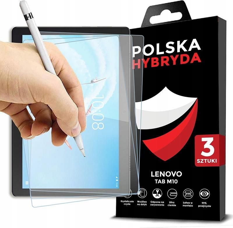 3W1 Folia Matowa Paper-Feel Like Na Tablet Do Lenovo Tab M10 Jakość ...