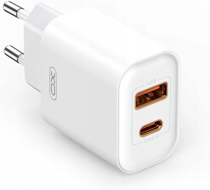 Ładowarka do telefonu Xo ładowarka 20W 2 wejścia z kablem Usb-c do ...