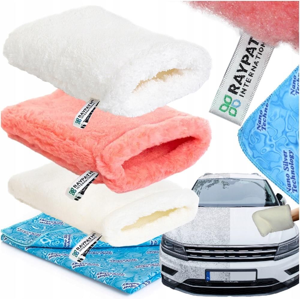 Raypath International Zestaw Do Czyszczenia 3szt. Rękawica M ...