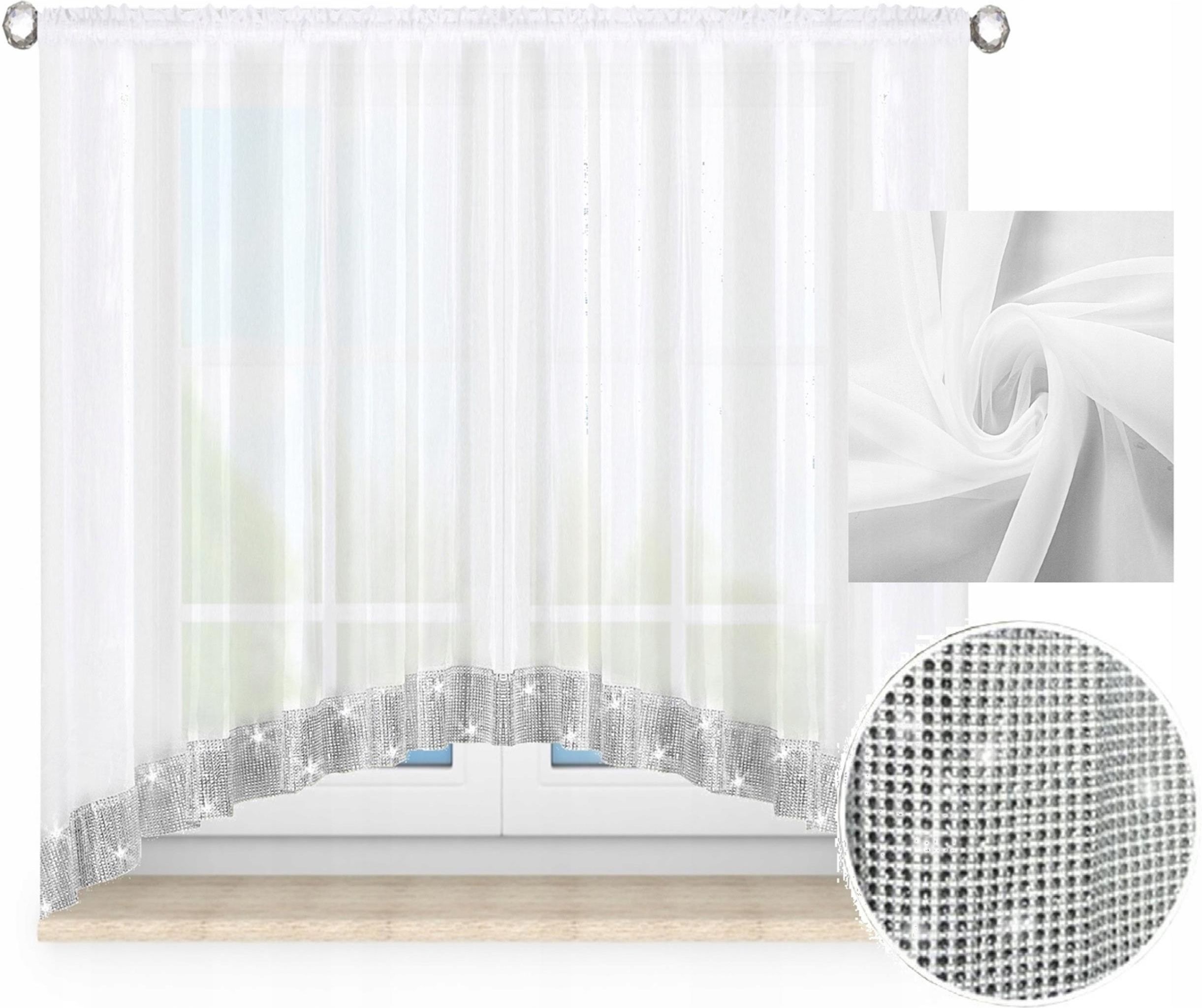 Firany Gotowe 400x140 CM Firana (1766729885) - Opinie i atrakcyjne ceny ...