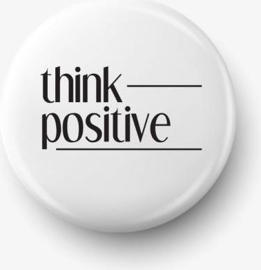 De Art S.C. Button Think Positive - Ceny i opinie - Ceneo.pl