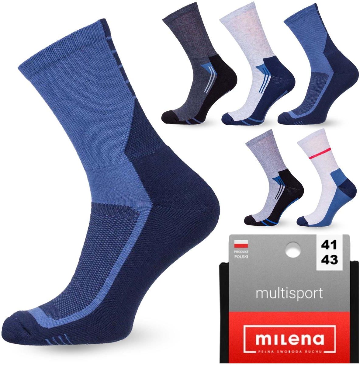 5X Skarpety sportowe 1/2 Frotte MULTISPORT Milena - Ceny i opinie ...