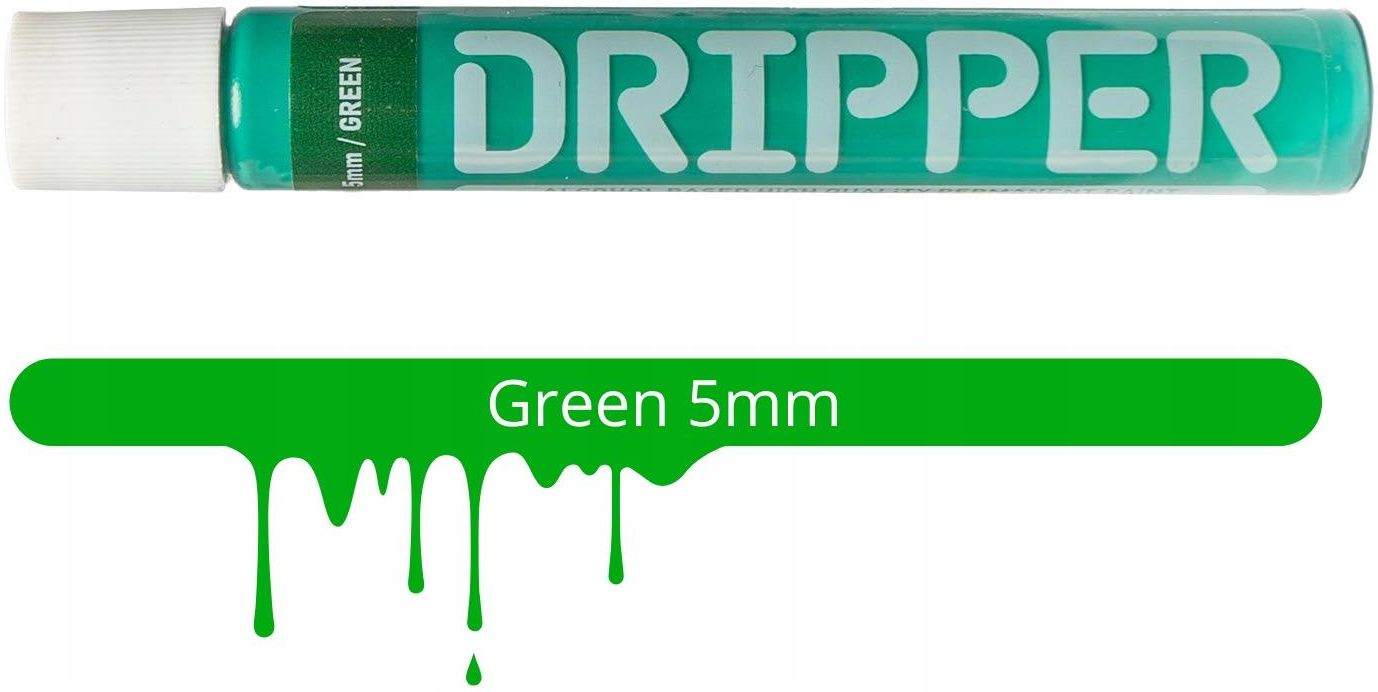 Dope Marker Typu Mop, Squeezer Cans Dripper Marker Green Zielony 5Mm ...