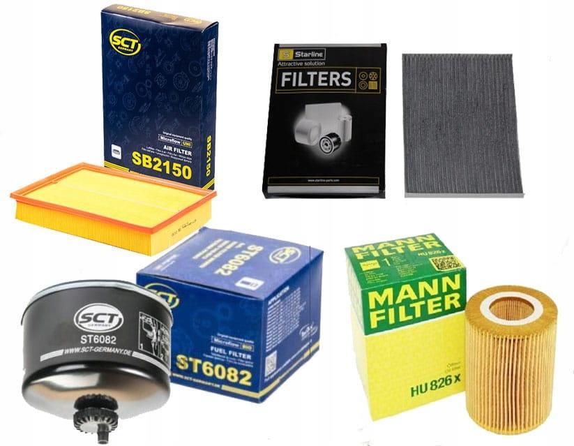 Mann-Filter Zestaw Filtrów Land Rover Range Sport 3.0Td - Opinie i ceny ...