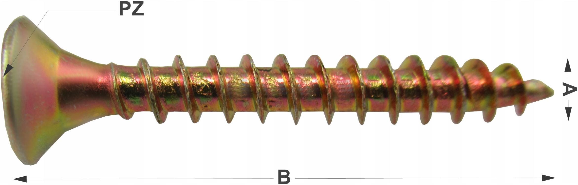 Wkręty Ciesielskie Do Drewna 4X30 Pz Stozek - Opinie i ceny na Ceneo.pl