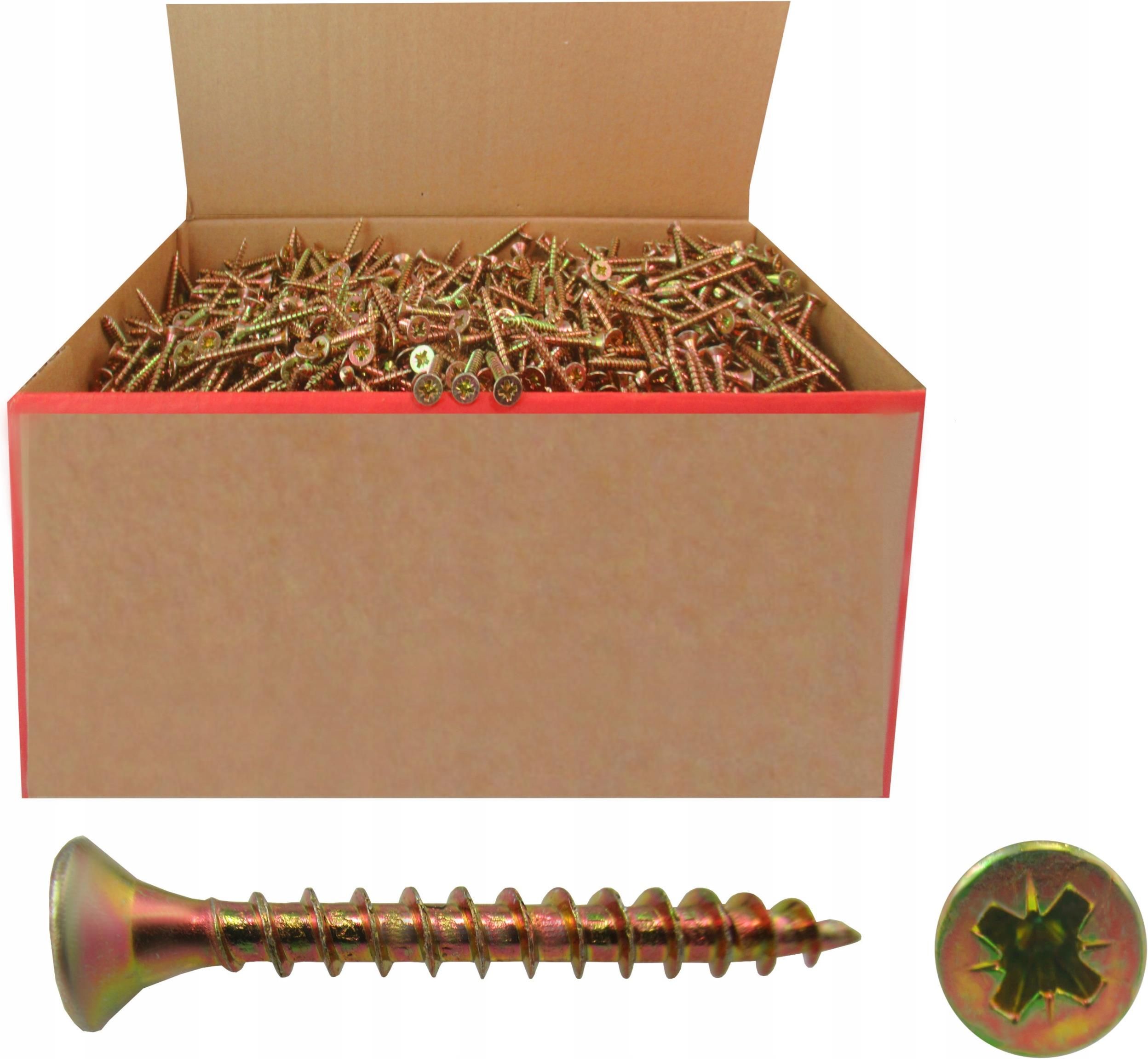 Wkręty Ciesielskie Do Drewna 4X30 Pz Stozek - Opinie i ceny na Ceneo.pl