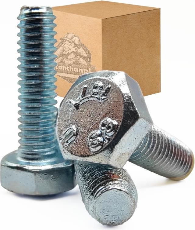Panchanpl Śruba 6K Na Klucz Din933 Kl 8,8 Ocynk M8X70 - Opinie i ceny na Ceneo.pl