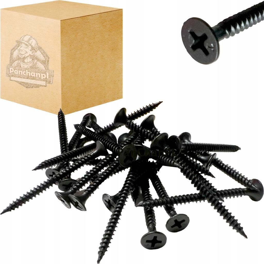 Panchanpl Wkręty Do Metalu G-K Czarne Fosfatowane 3,5X35 - Opinie i ...