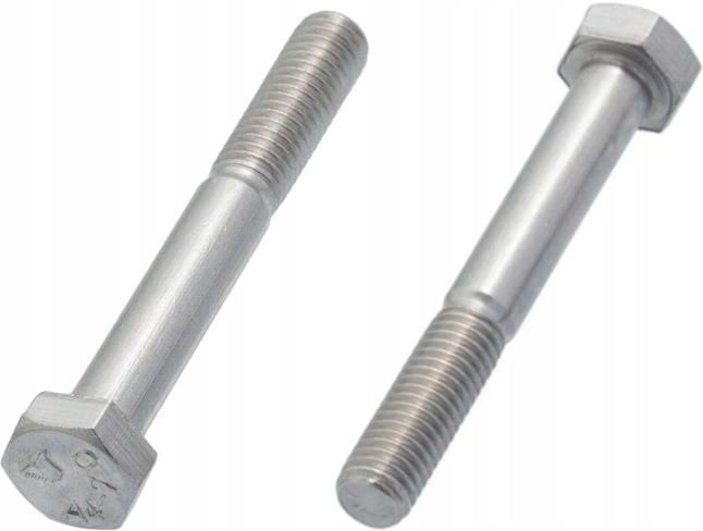 Śruba Sześciokątna M8X140 Ocynk Din 931 Kl 5,8 Z Łbem Sześciokątnym ...