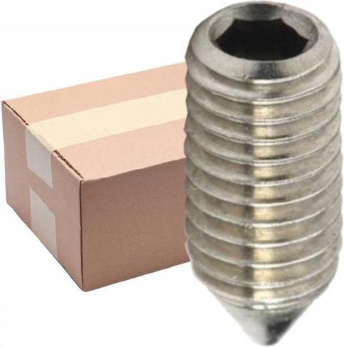 Wkręty Dociskowe Stożkowe Din 914 M5X6 A2 - Opinie i ceny na Ceneo.pl