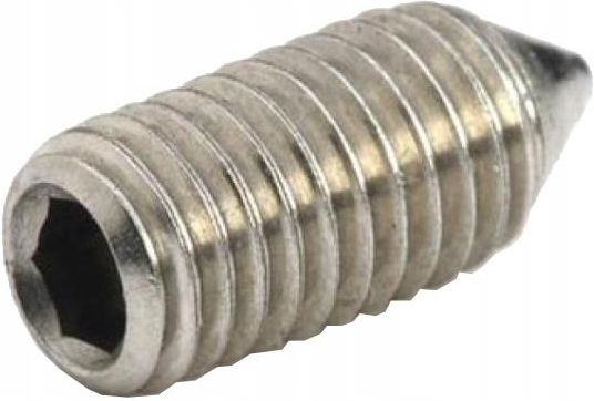 Wkręty Dociskowe Stożkowe Din 914 M5X6 A2 - Opinie i ceny na Ceneo.pl