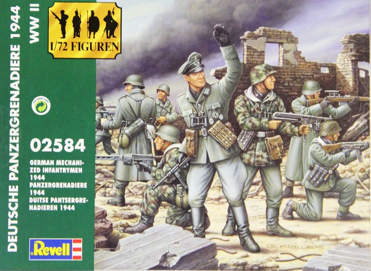REVELL FIGURKI GERMAN ARMOURED INFANTRY 1:72 02584 - Ceny i opinie ...