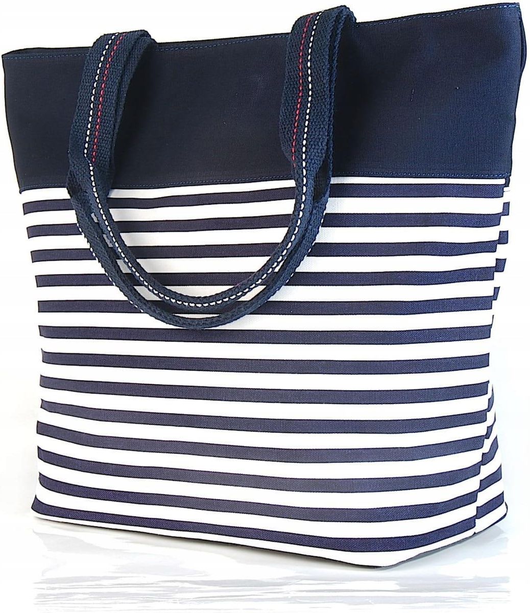 Torba plażowa duża torebka zapinana na zamek Captain Mike roz. L - Ceny ...