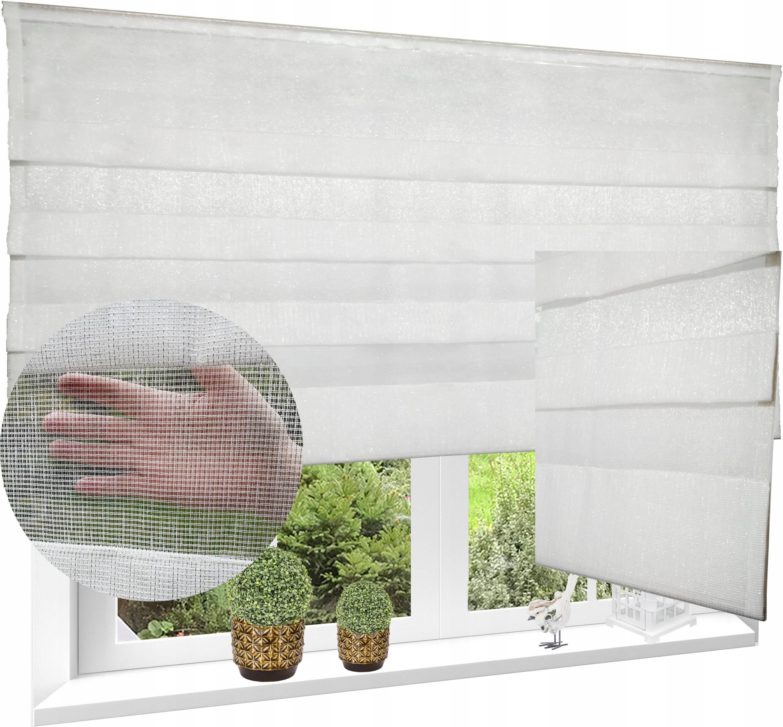 Nowoczesna Firana Gotowa Panel Roleta Odcień Złota 100x150 (1769354005 ...