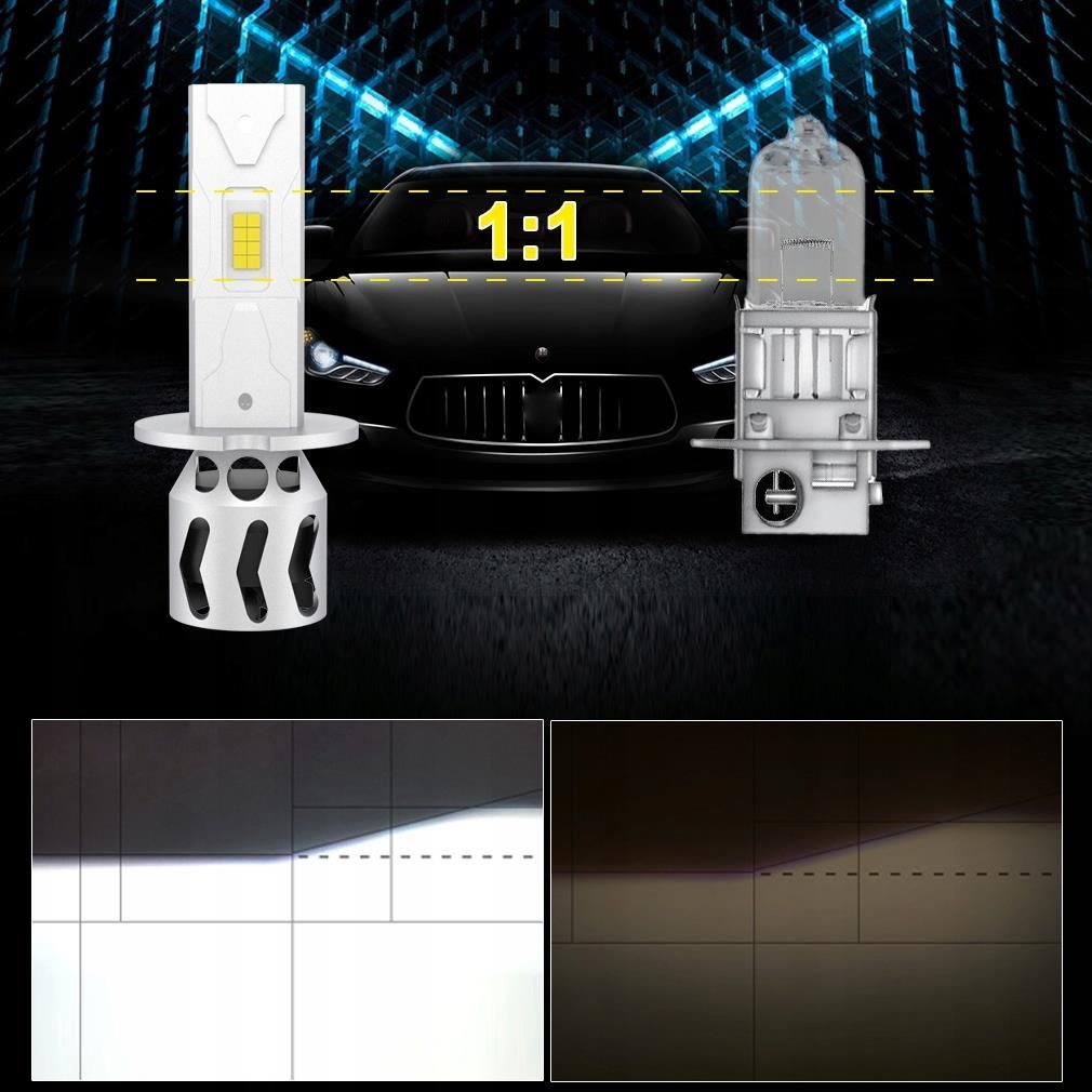Xstorm Żarówki Samochodowe Led H3 1 Do Więcej Światła Slim Dopasowane - opinie i ceny na Ceneo.pl