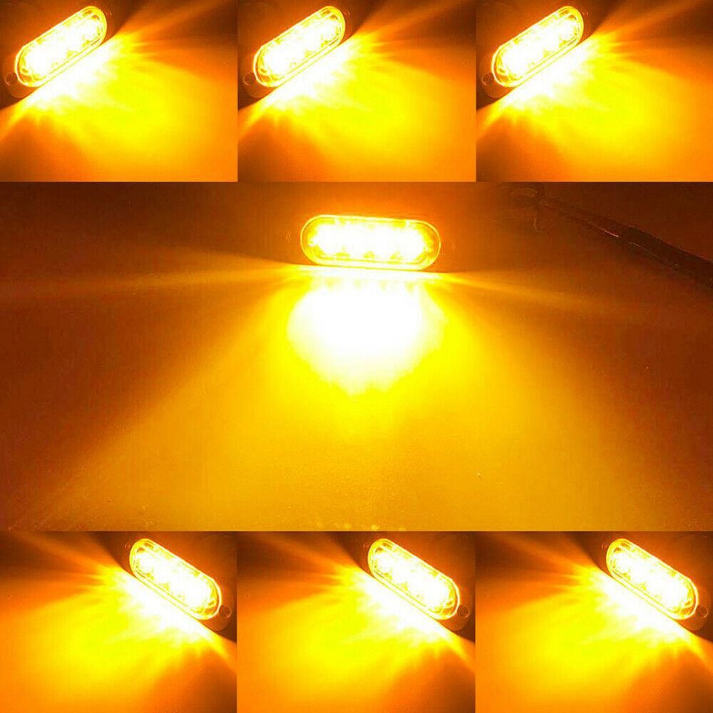 Stroboskopy Ostrzegawcze Samochodowa Światła Stroboskopowe Led 12/24V ...