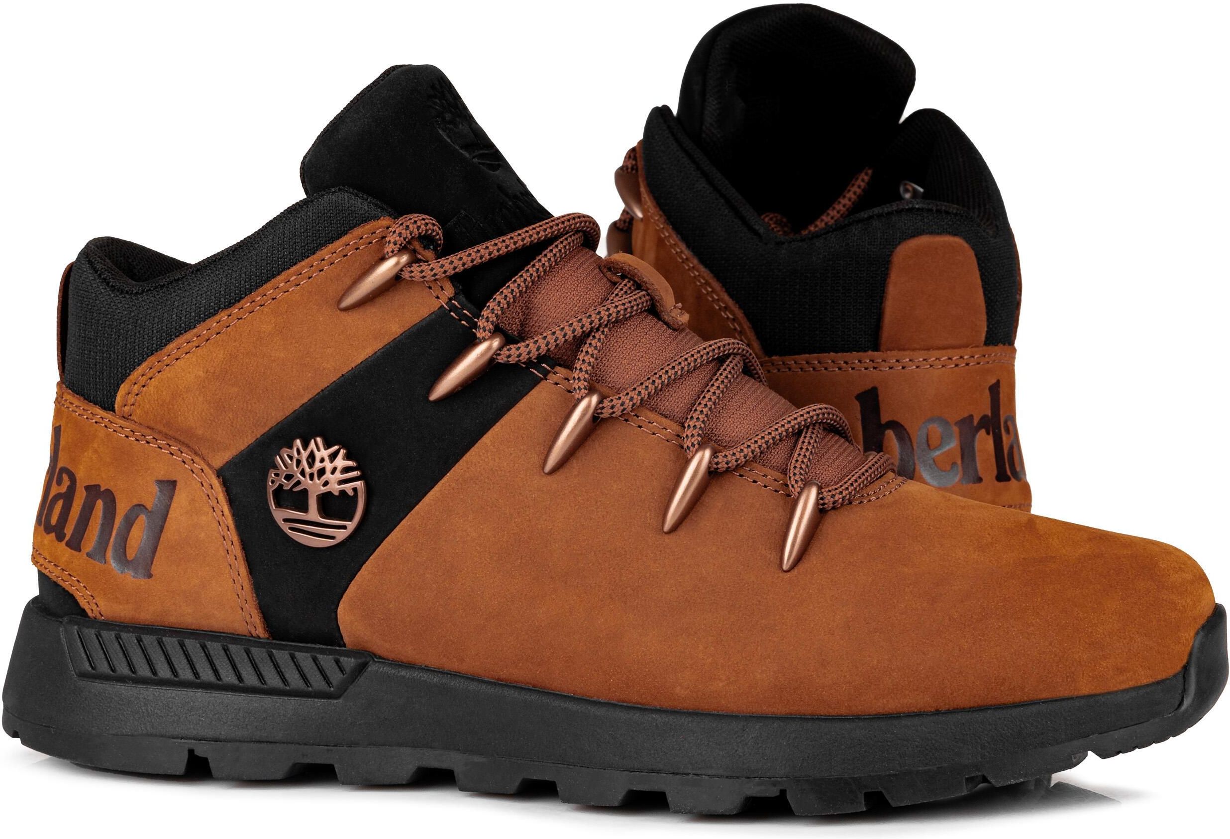 Buty męskie sportowe Timberland SPRINT TREKKER LACE UP RUST NUBUCK ...