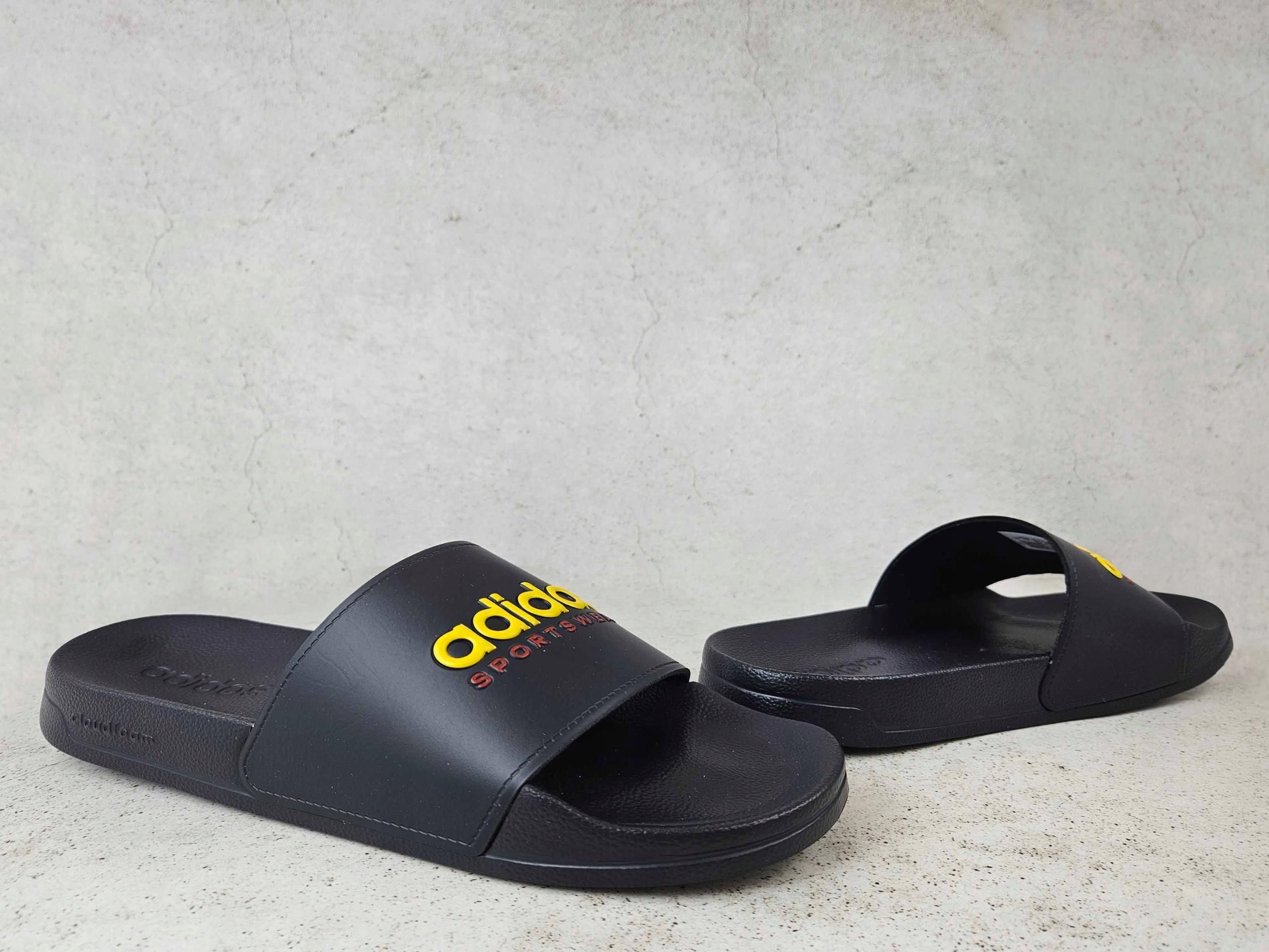 Adidas Adilette Shower IE8946 Klapki Basenowe Plażowe Granatowe Męskie ...