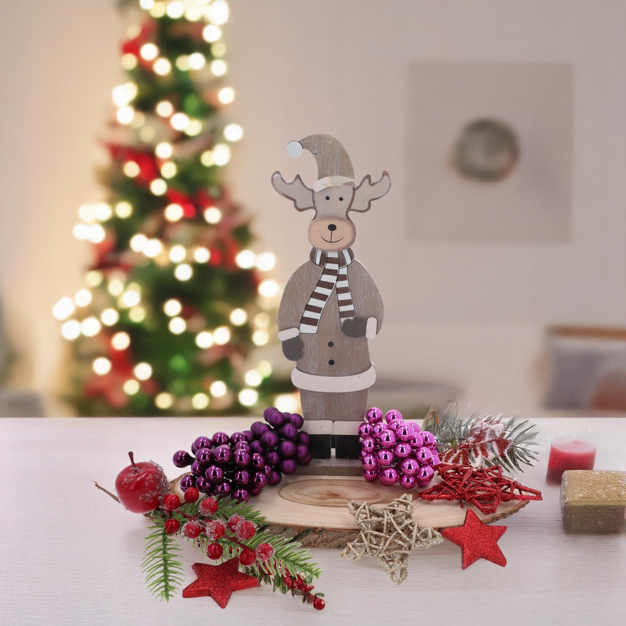 Trend Deco Mini Bombki Na Druciku Szklane Ozdoby Do Stroików Kompozycji ...