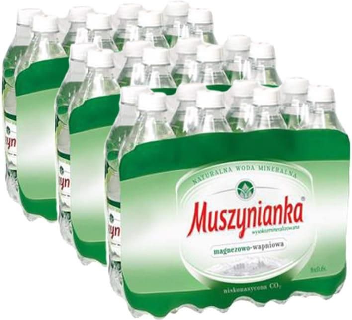 Muszynianka Plus Naturalna Woda Mineralna Wysokozmineralizowana