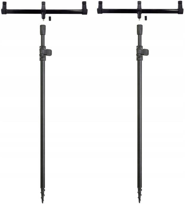 Miracle Fish Zestaw Stojaków Podpórka Na 3 Wędki Buzz Bar Rod Pod ...