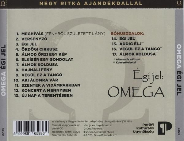 Płyta kompaktowa Omega Egi jel (CD) - Ceny i opinie - Ceneo.pl