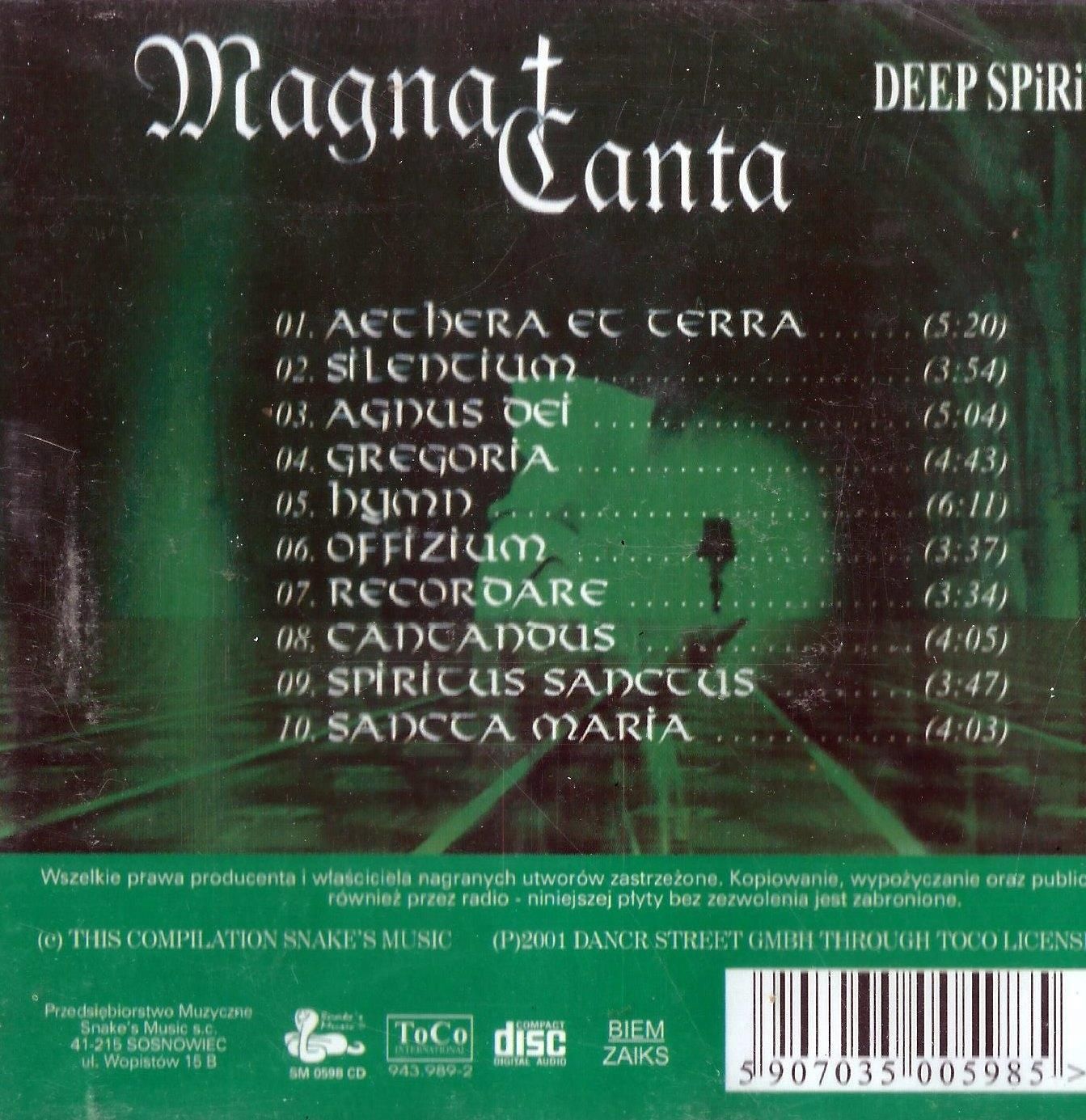 Płyta kompaktowa Magna Canta Deep Spirits II (CD) - Ceny i opinie ...