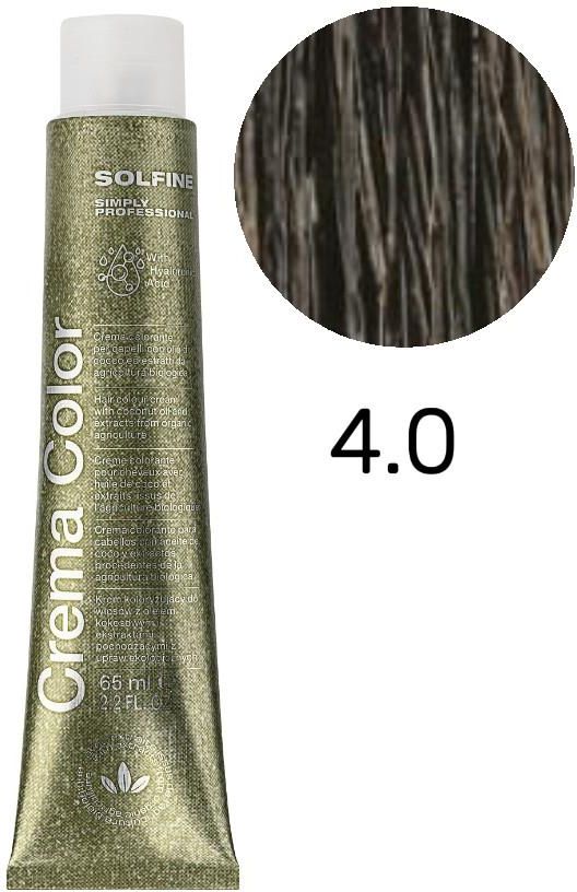 Solfine Farba Crema Color 4.0 4N Kasztan 65ml - Opinie i ceny na Ceneo.pl
